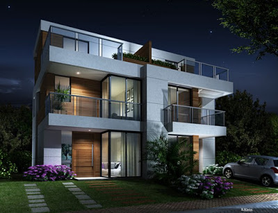 10 modelos de casas tríplex